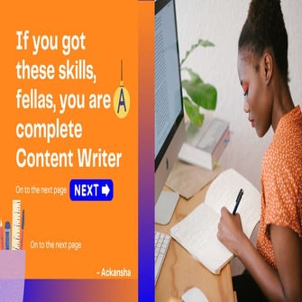 Content Writing | PPT