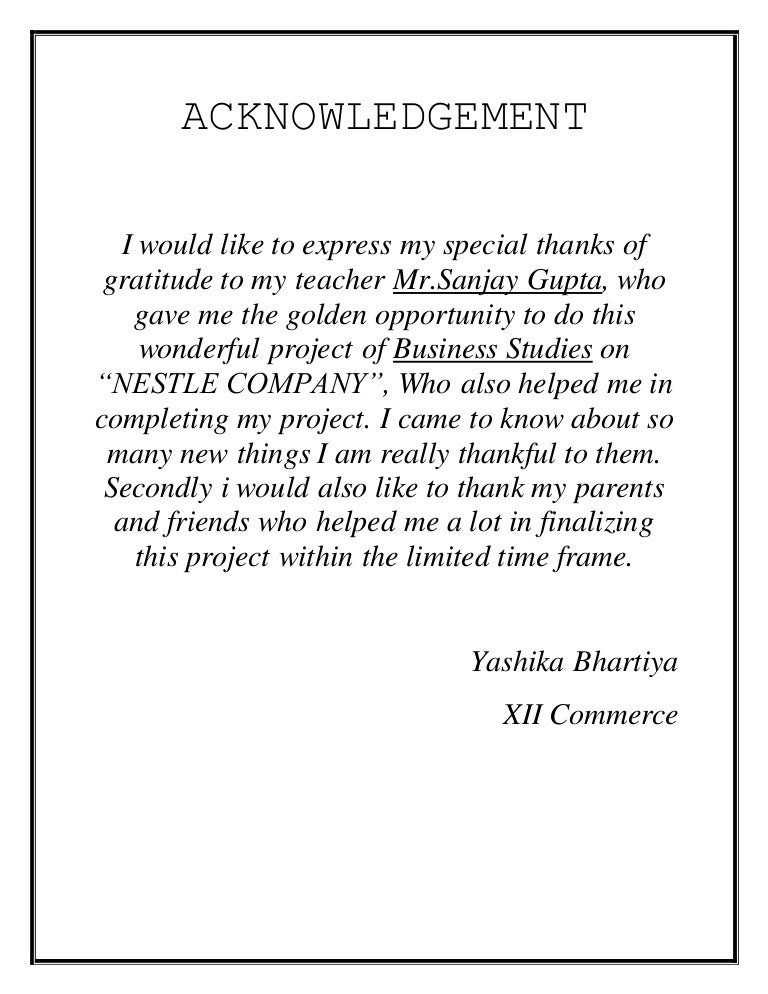 Phd Thesis How To Write Acknowledgements PhD Dissertation