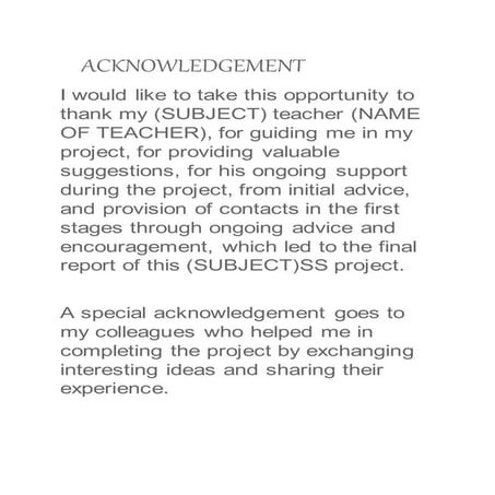 Acknowledgement | DOCX