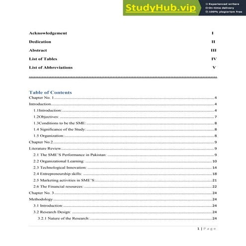 Acknowledgement I Dedication | PDF