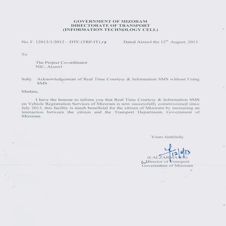 Acknowledgement letter | PDF | Graphics Software | Computer Software and Applications