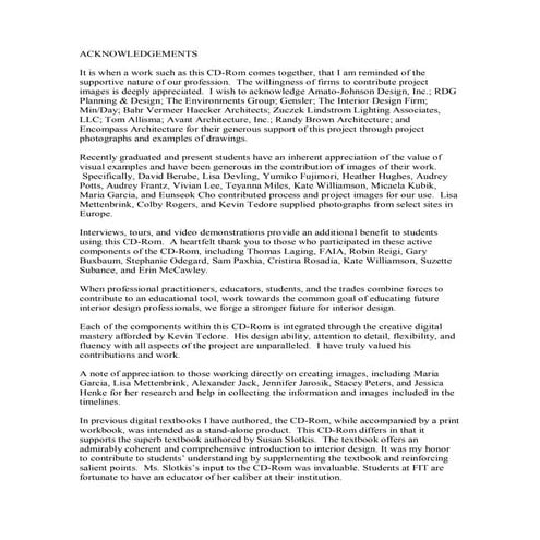 Acknowledgements | PDF