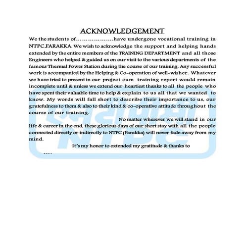 Acknowledgemet | DOCX
