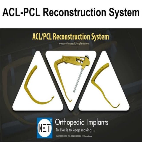 Manufacturer and Suppliers Acl pcl-reconstruction-system | PPTX