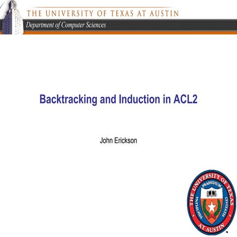 ACL2 Backtracking | PPT