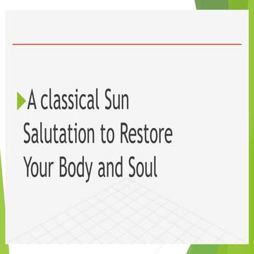 Surya Namaskar Yoga: 12 Steps, Benefits, Mantra, Images and Best Time | PDF