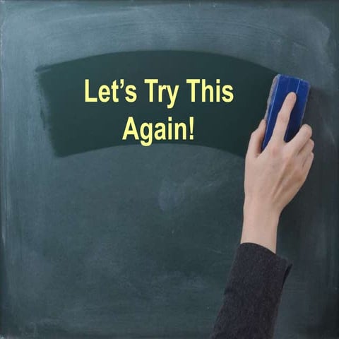 A clean slate! | PPTX