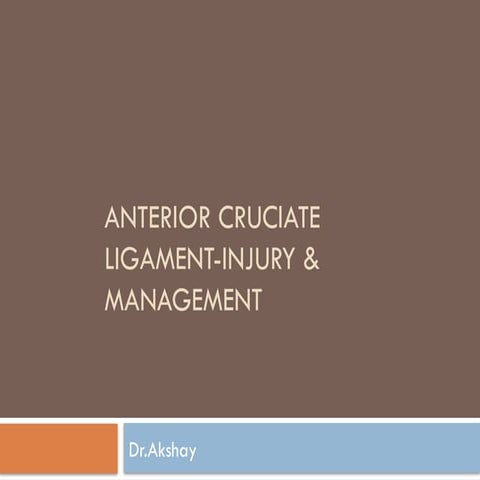 Acl Injury Pptx Pptx