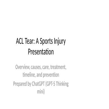 ACL_Injury_Presentation (3).pptx aaaaaaaaaaaaaaaaaaa | PPTX