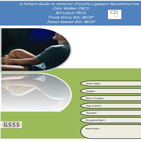 Acl knee Protocol for Football Players | PDF