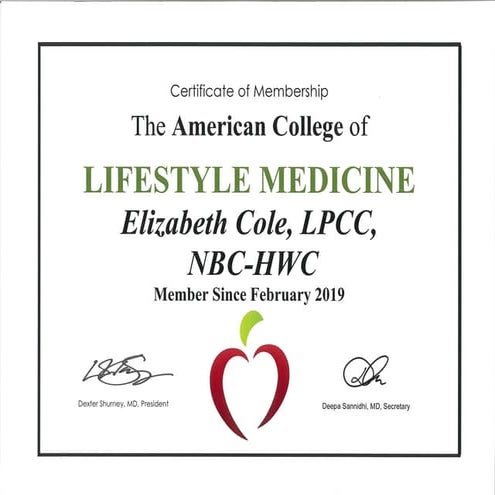 American College of Lifestyle Medicine ACLM | PDF