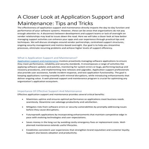 A Closer Look at Application Support and Maintenance.pdf