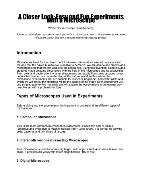 Preparing a cheek cell slide | PPTX