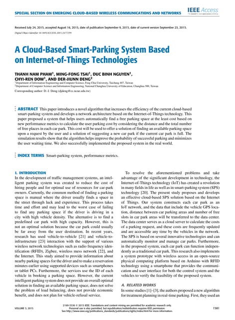 Smart Parking | PPT