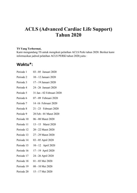 Materi pelatihan ekg perki 2020 | PDF