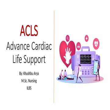 Advanced cardiac life support (ACLS): set of clinical interventions for ...