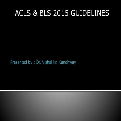 Acls & bls | PPTX