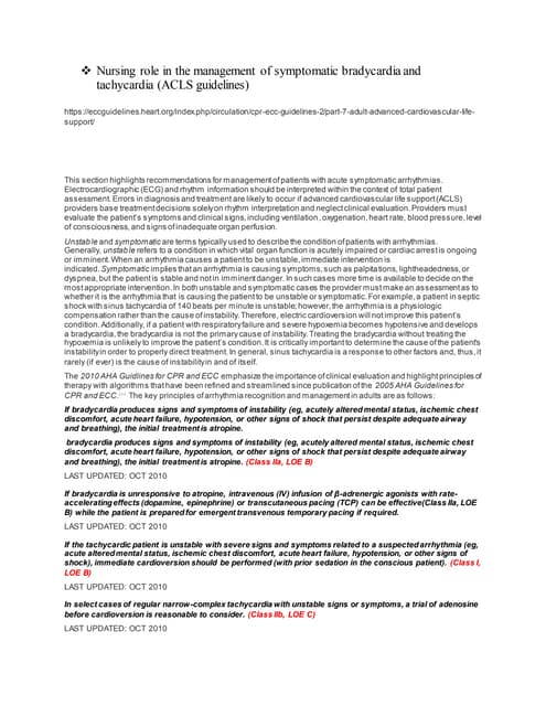 Algoritma Takikardi ACLS | PDF