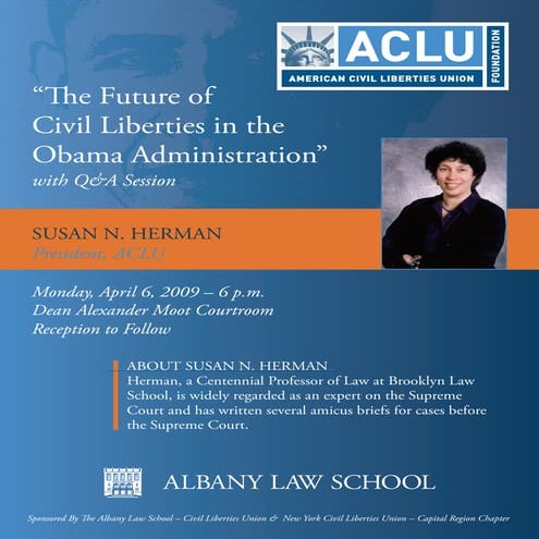 Aclu.Poster.Final | PDF | Law