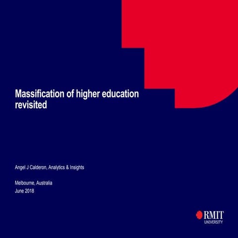 Massification of higher education revisited | PDF