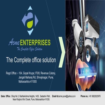 Secure Your World with Acme Enterprises! | PDF