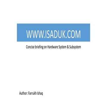 Learn about computer hardware and software | PPTX | Computing ...