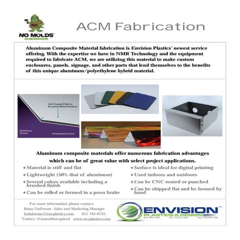 ACM Informational Handout | PDF