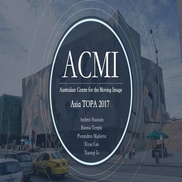 ACMI - Getting ready for ASIA TOPA | PPT