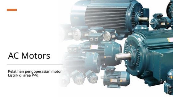 Three Phase Induction Motor & Its Application | PPT
