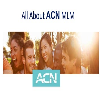 All About ACN MLM | PPT