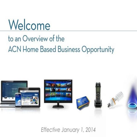 Acn 2014-01 Opportunity Presentation English | PPT | Business ...