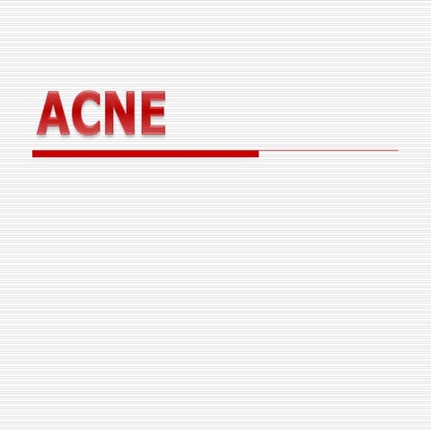 Acne Vulgaris | PDF