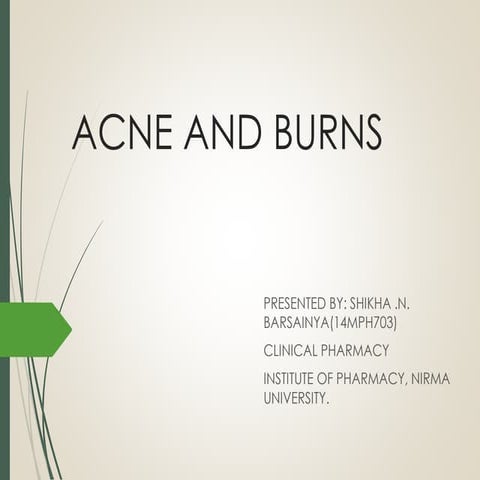 Comprehensive Overview of Acne Types, Pathogenesis, and Treatments | PDF
