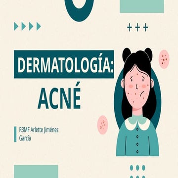 ACNE DERMATOLOGÍA................................ | PPTX