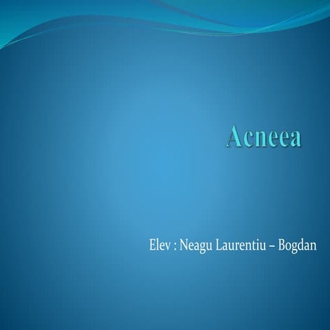 Acneea | PPTX