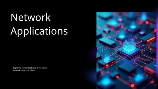 Introduction to Application layer | PPT