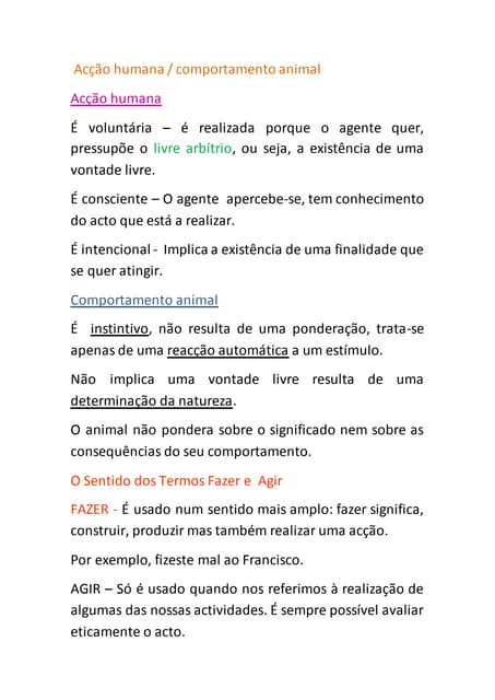 Ação humana 10 c 1 | PDF
