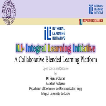 ILI-Integral Learning Initiative | PDF