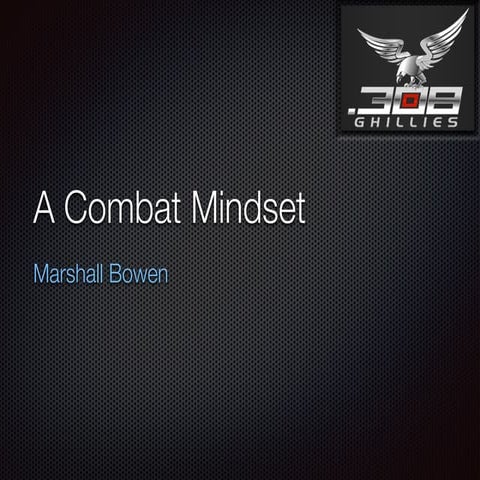 A Combat Mindset | PDF