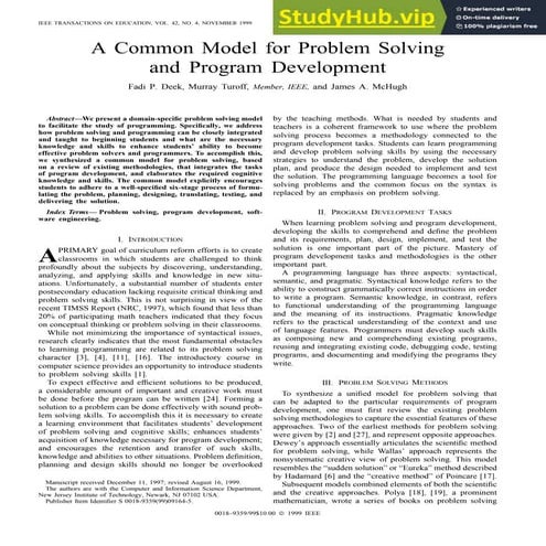 A common model for problem solving and program development.pdf