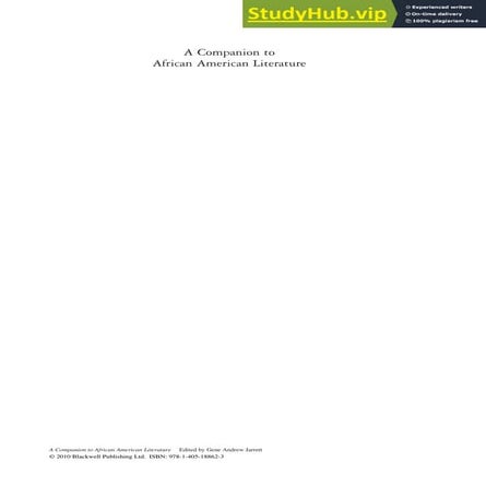 A Companion to African American Literature.pdf