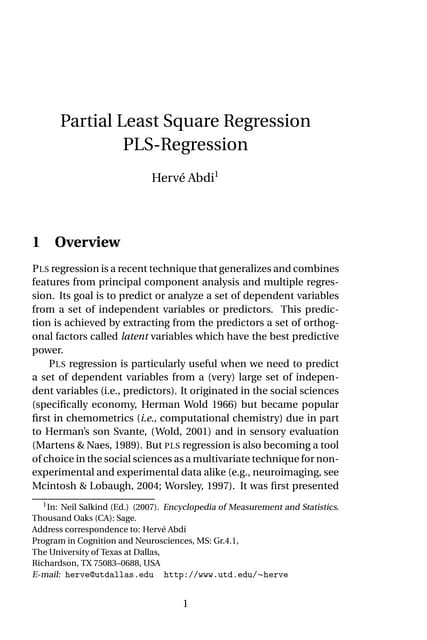 Partial Least Square model.pdf