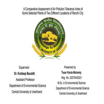 A Comparative Assessment of Air Pollution Tolerance.pptx