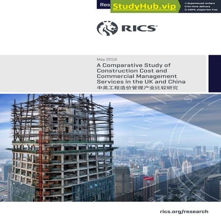 A Comparative Study Of Construction Cost And Commercial Management ...