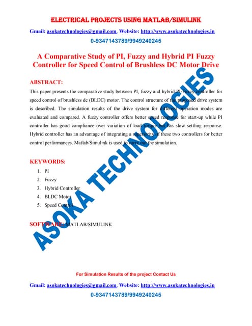 Comparison Of Dc Motor Speed Control Performance Using Fuzzy Logic And Model Predictive Control