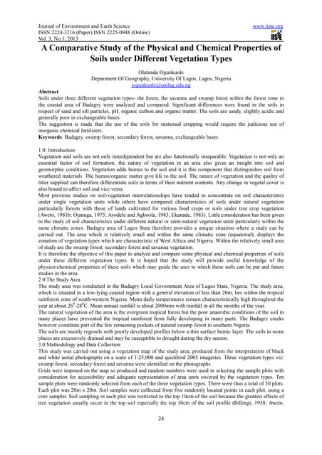 Geography CSEC SBA | DOCX | Geography | Science