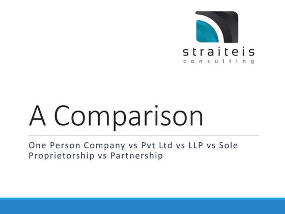 Limited liability Partnership (LLP) | PPT