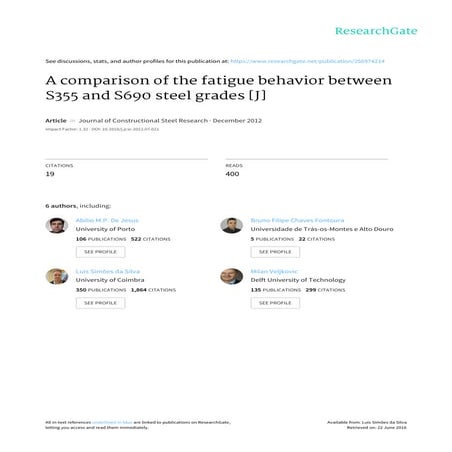 A comparison of the fatigue behavior between S355 and S690 steel grades.pdf