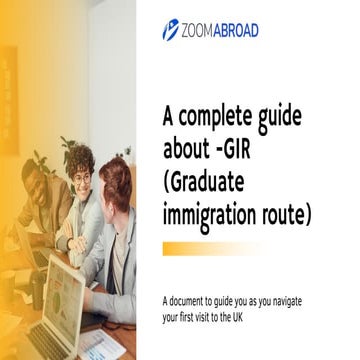 A complete guide about gir (graduate immigration route) | PDF