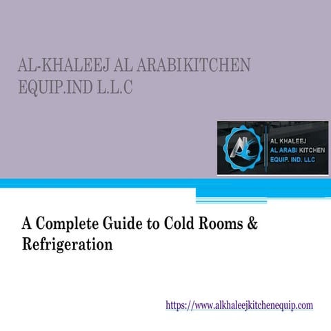 A complete guide to cold rooms & refrigeration | PDF